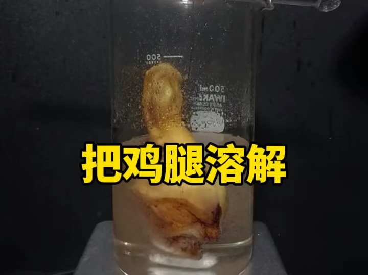 Superstrong acid dissolves skin, flesh, and bones all at once! - BiliBili