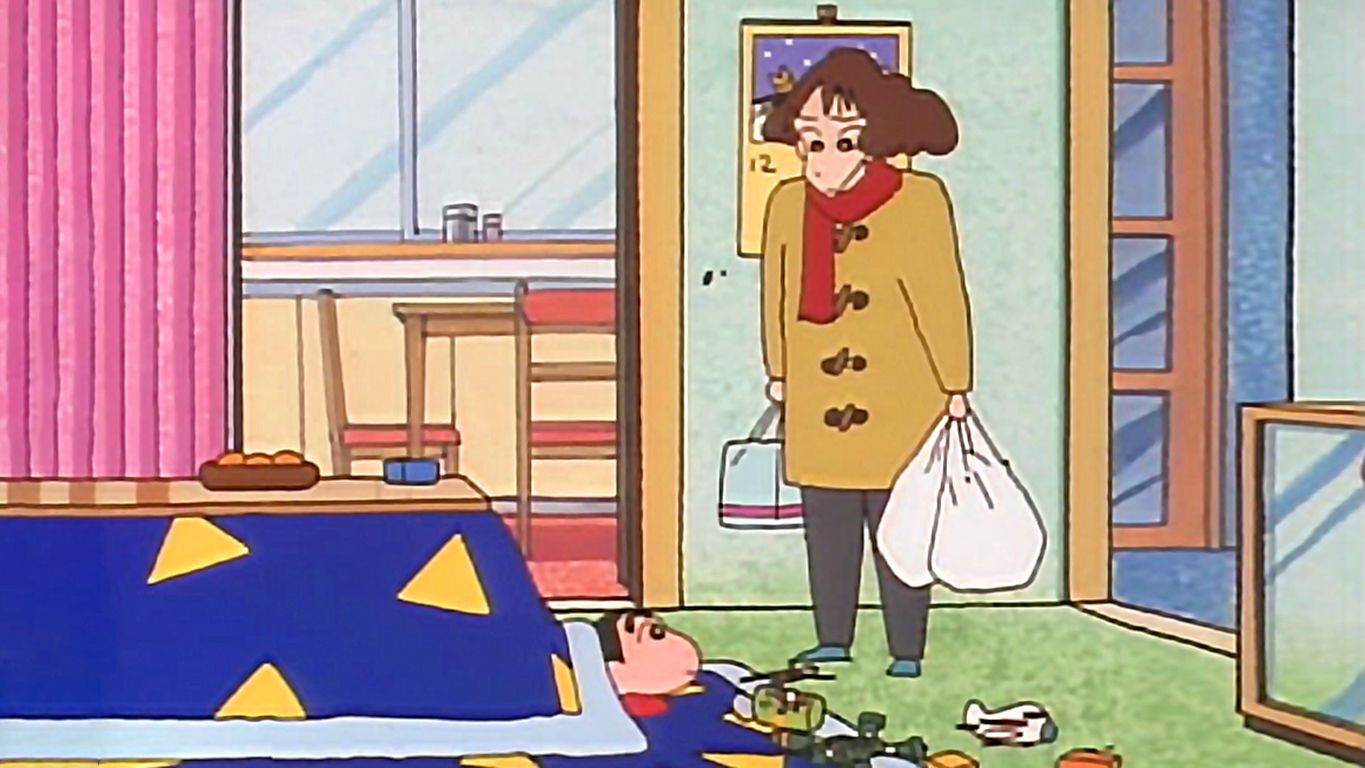 [Serial Lama Crayon Shin-chan] Angin dingin menusuk tulang, mantel ...