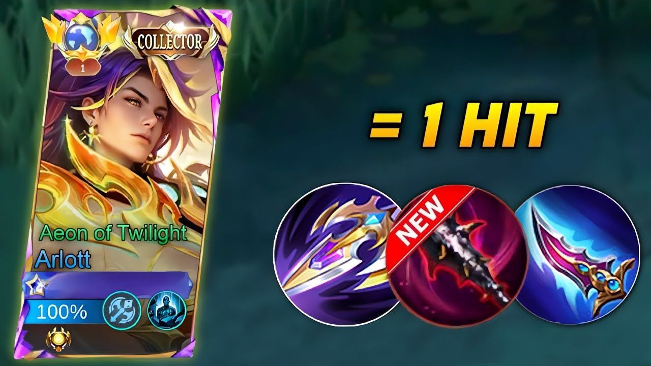NEW BEST 1 SHOT BUILD ARLOTT 2025 - MLBB - BiliBili