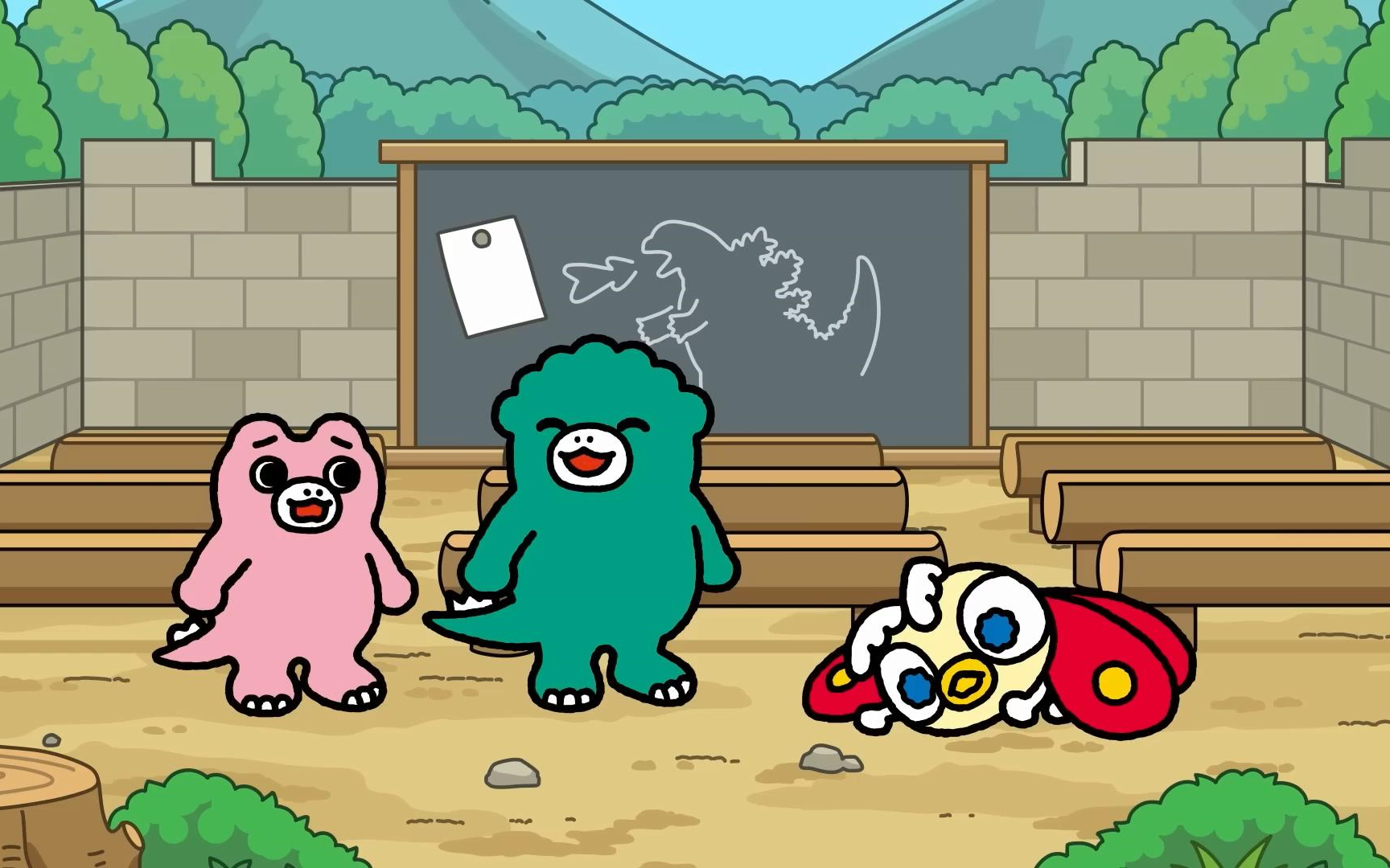 [April / Jun Fukuyama & Maaya Uchida & Rie Takahashi] Little Godzilla ...