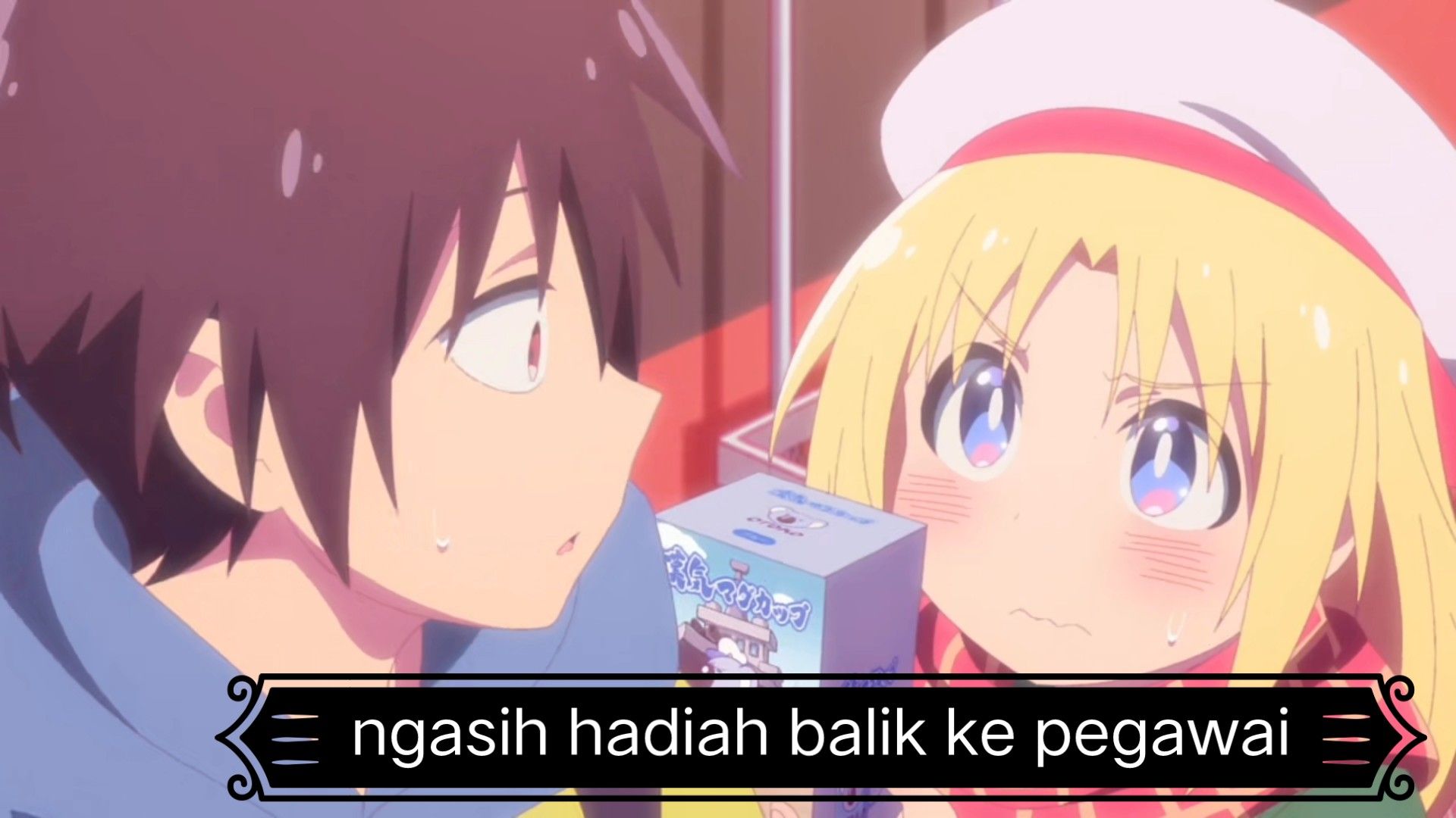 #KompetisiKreasiUnggahan3 , ngasih hadiah balesan ke pegawai Game ...