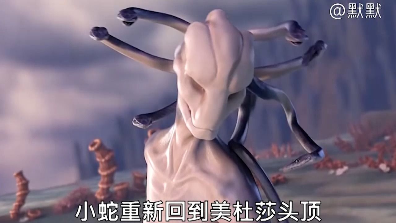 Medusa tried to snatch a bird’s egg, but got stomped to death by the ...