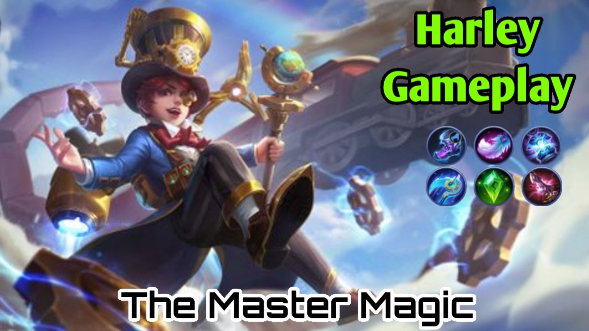 Harley Mid Laner+Flameshot | MLBB MOBILE LEGEND - BiliBili