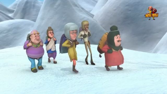 Motu मिला Yeti Baba से _ Motu-Patlu - BiliBili