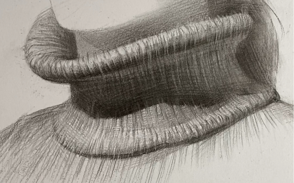 [Sketch] How to Draw a Sweater Neckline - BiliBili