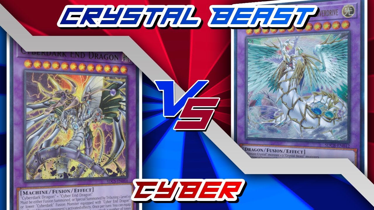 YU-GI-OH! TCG | DUELO ENTRE DECKS ESTRUTURAIS! CYBER STRIKE VS LEGEND OF THE CRYSTAL BEASTS ...