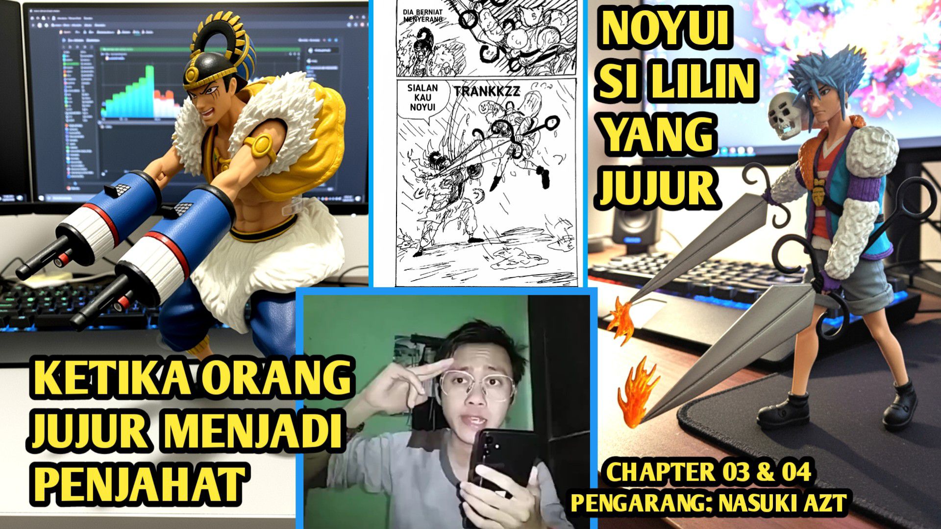 Komik kelompok Nozu chapter 03 dan 04 - pengarang NASUKI AZT - BiliBili