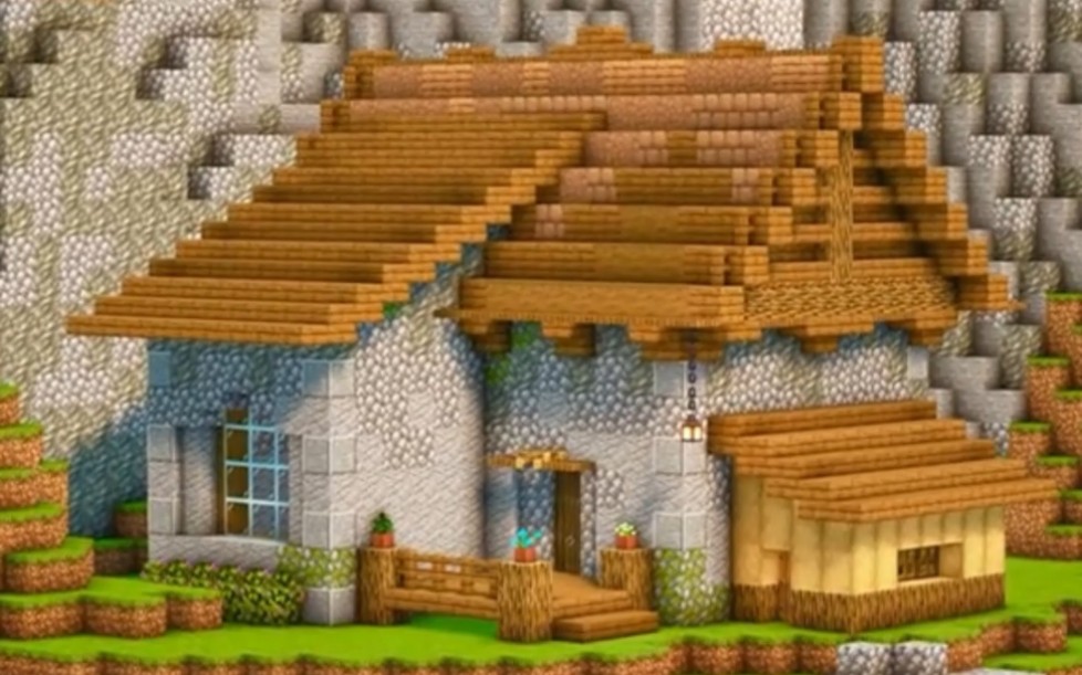 Minecraft: How to Build a Beginner’s Hut? - BiliBili