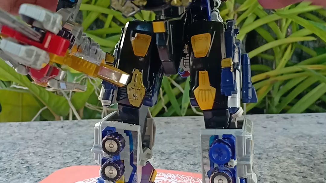 Robot gián điệp mạnh mẽ #minipla go-busters king - Bstation