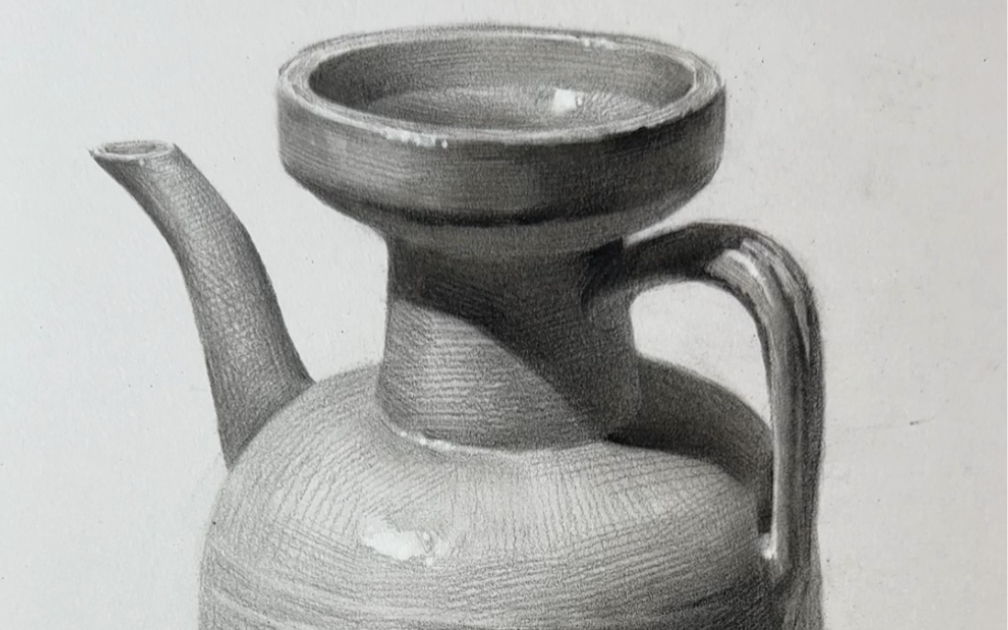 [Still Life Sketch] Master the Easy Way to Draw a Jar’s Threaded ...