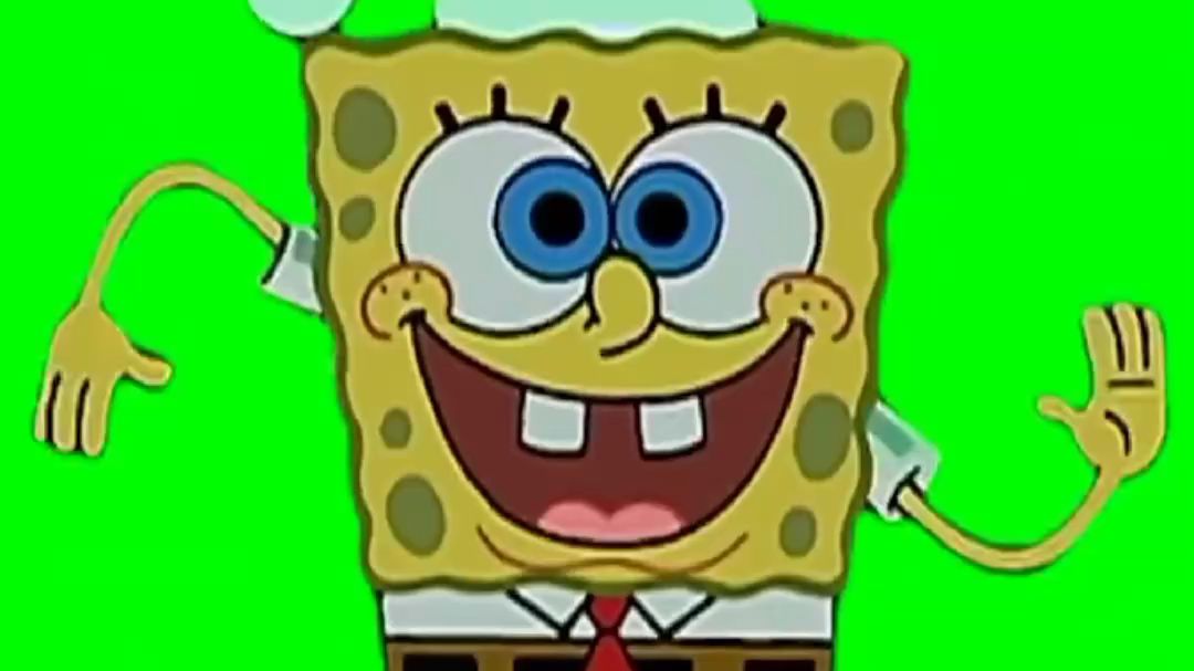 Spongebob Green Screen - BiliBili