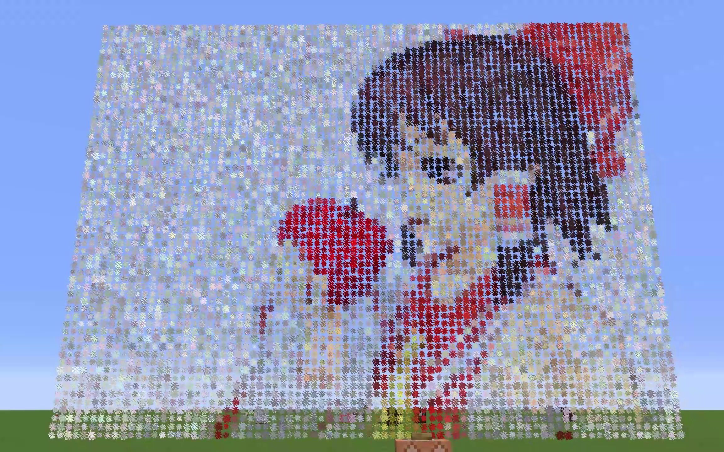 Minecraft: Bad Apple — Touhou Particle Animation - BiliBili