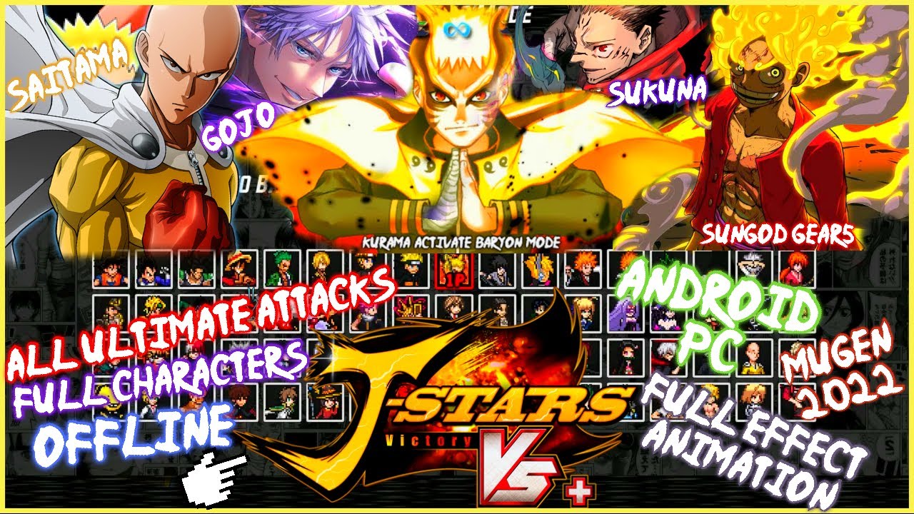Download J-STARS VICTORY JUMP FORCE MUGEN 2022 : ALL ULTIMATE ATTACKS ...