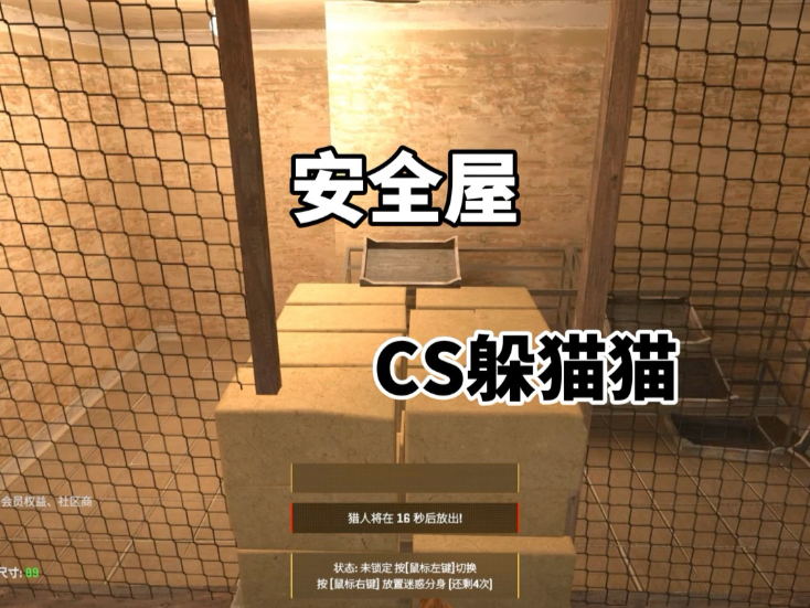 CS2 Hide-and-Seek: Safe House - BiliBili