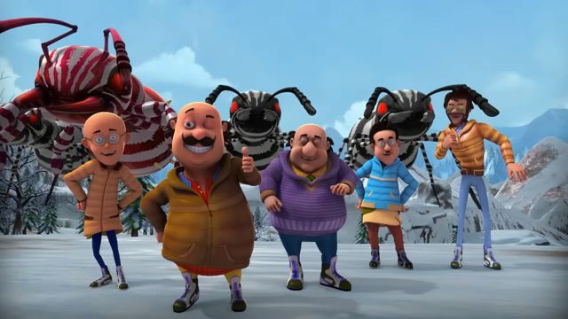 Zebra Ants Ne Kara Dr Jhatka Per Attack _ Nonstop Comedy _ Motu Patlu ...