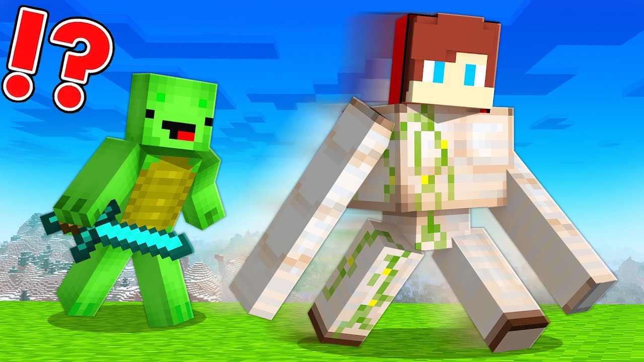 Speedrunner vs Hunter but I Morphing Into Random Mobs in Minecraft - Maizen JJ and Mikey - BiliBili