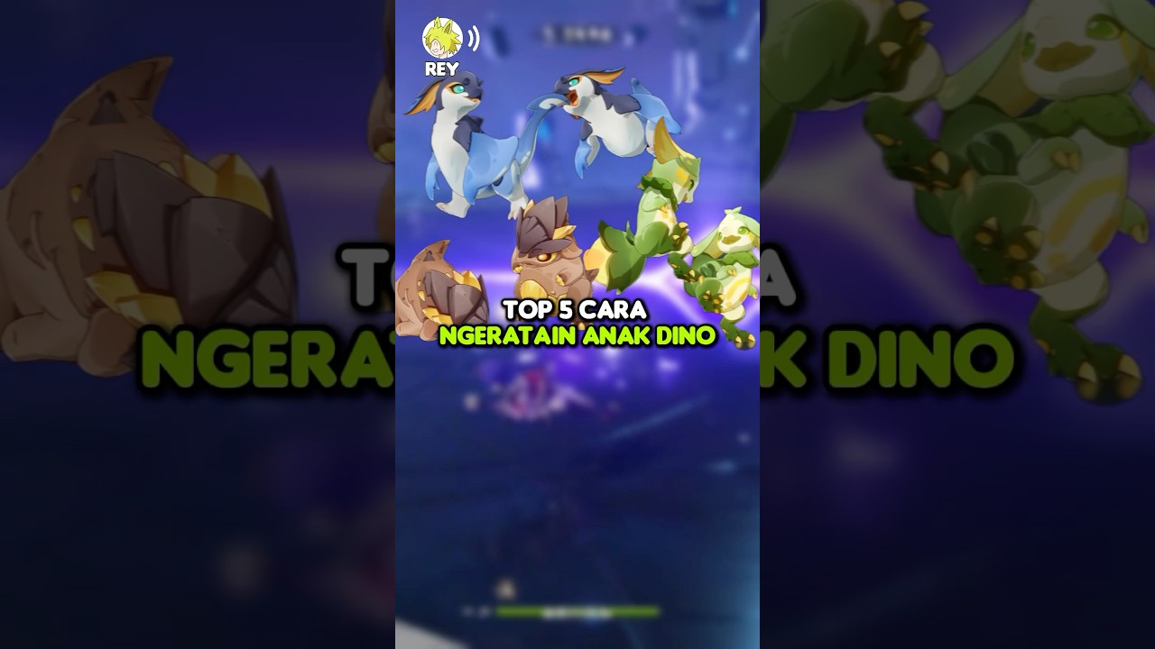 5 cara ratain anak dino version Min Rey!🔥 - BiliBili