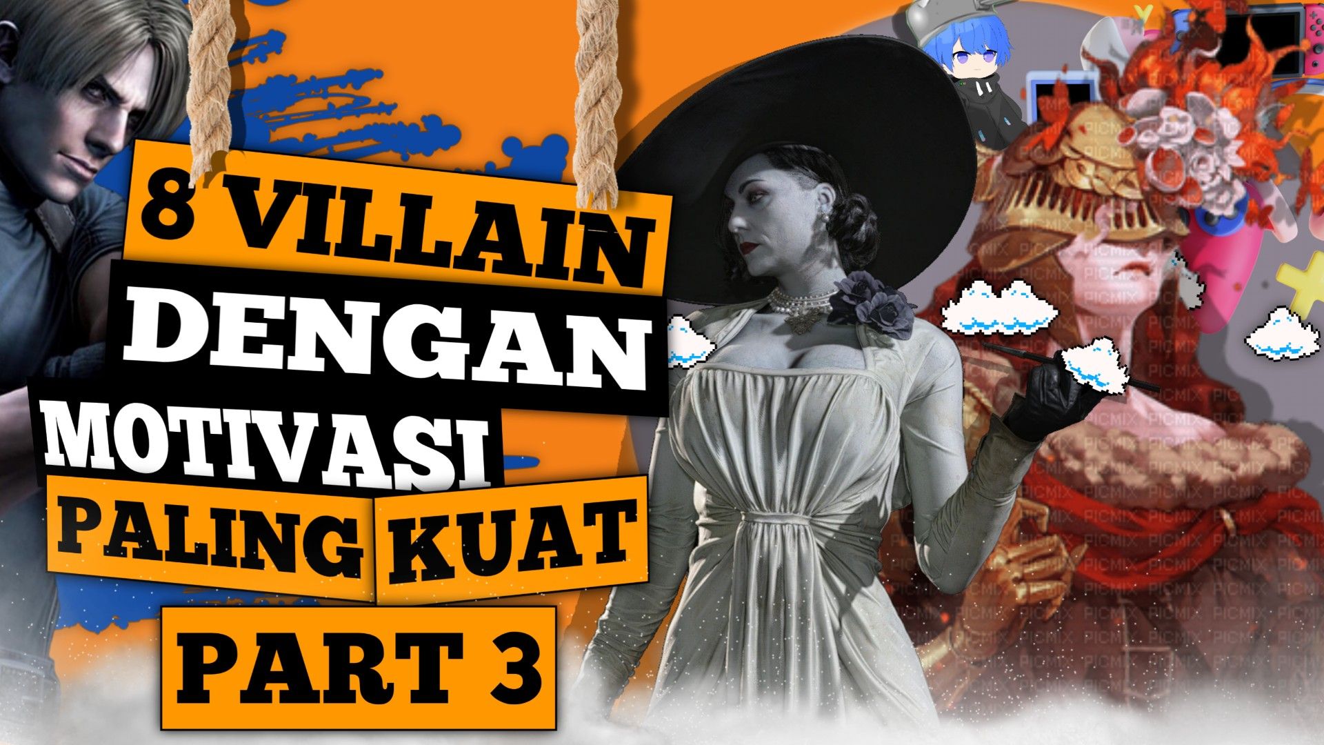 VILLAIN PALING AMBISIUS DENGAN MOTIVASINYA PART3 | daftar 5-6 - Bstation
