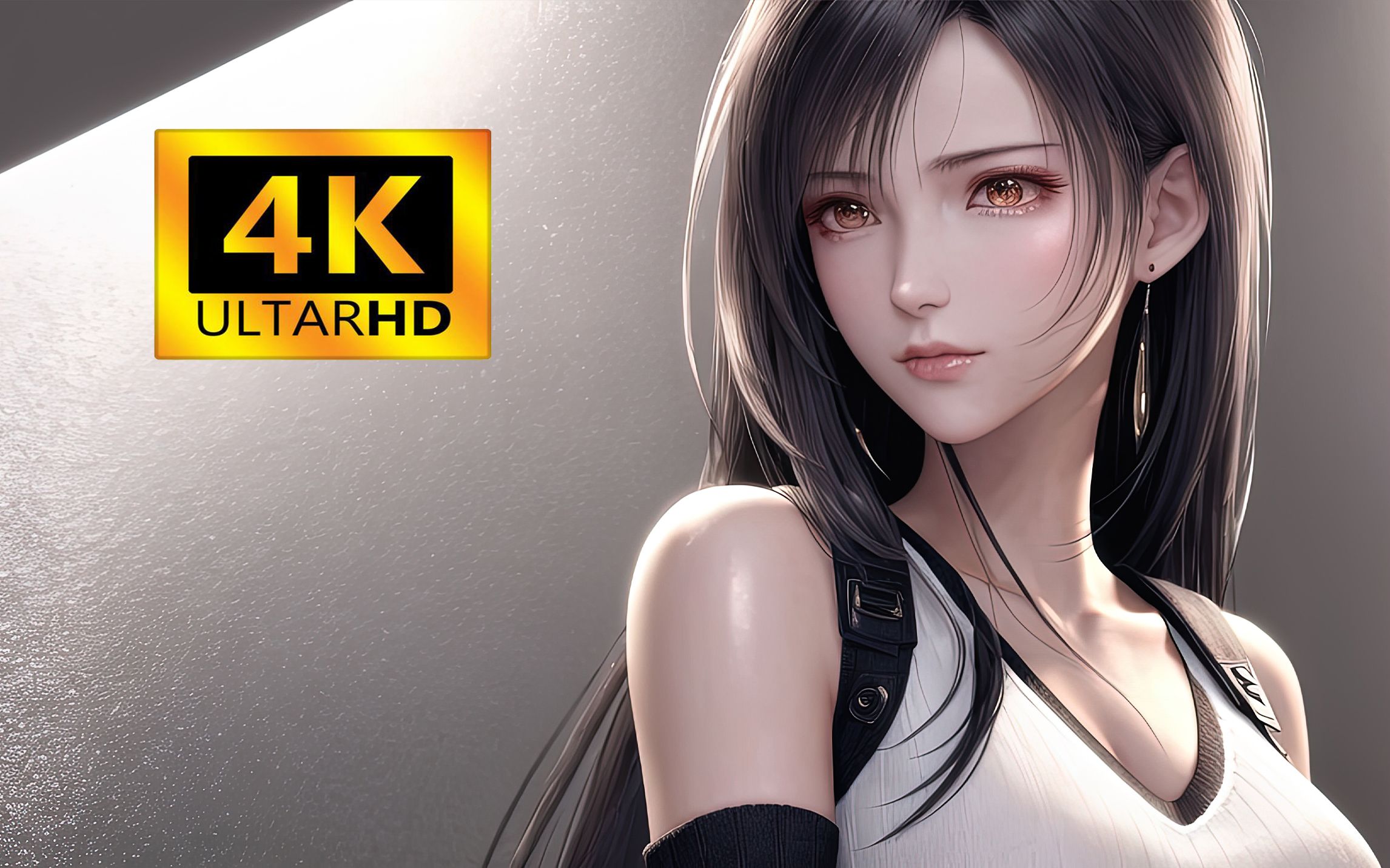 Tifa from Final Fantasy | AI 2.5D Art | 4K Ultra HD - BiliBili