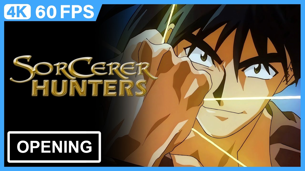 Sorcerer Hunters (Bakuretsu Hunters) Opening | Creditless | 4K 60FPS AI ...