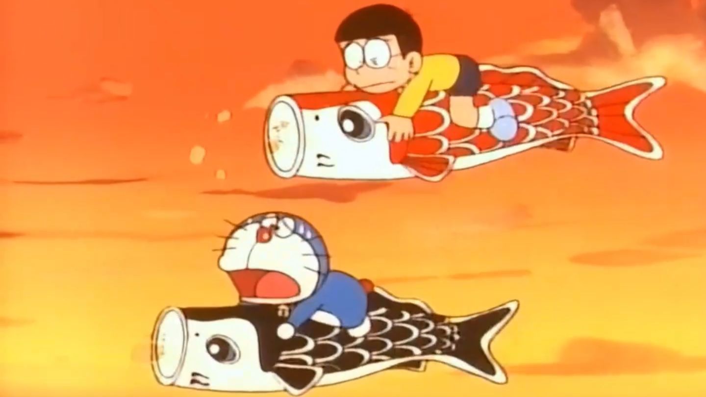 โดราเอมอน คลาสสิก ตอนที่ 333 อาหารเม็ดเพิ่มพลัง - BiliBili