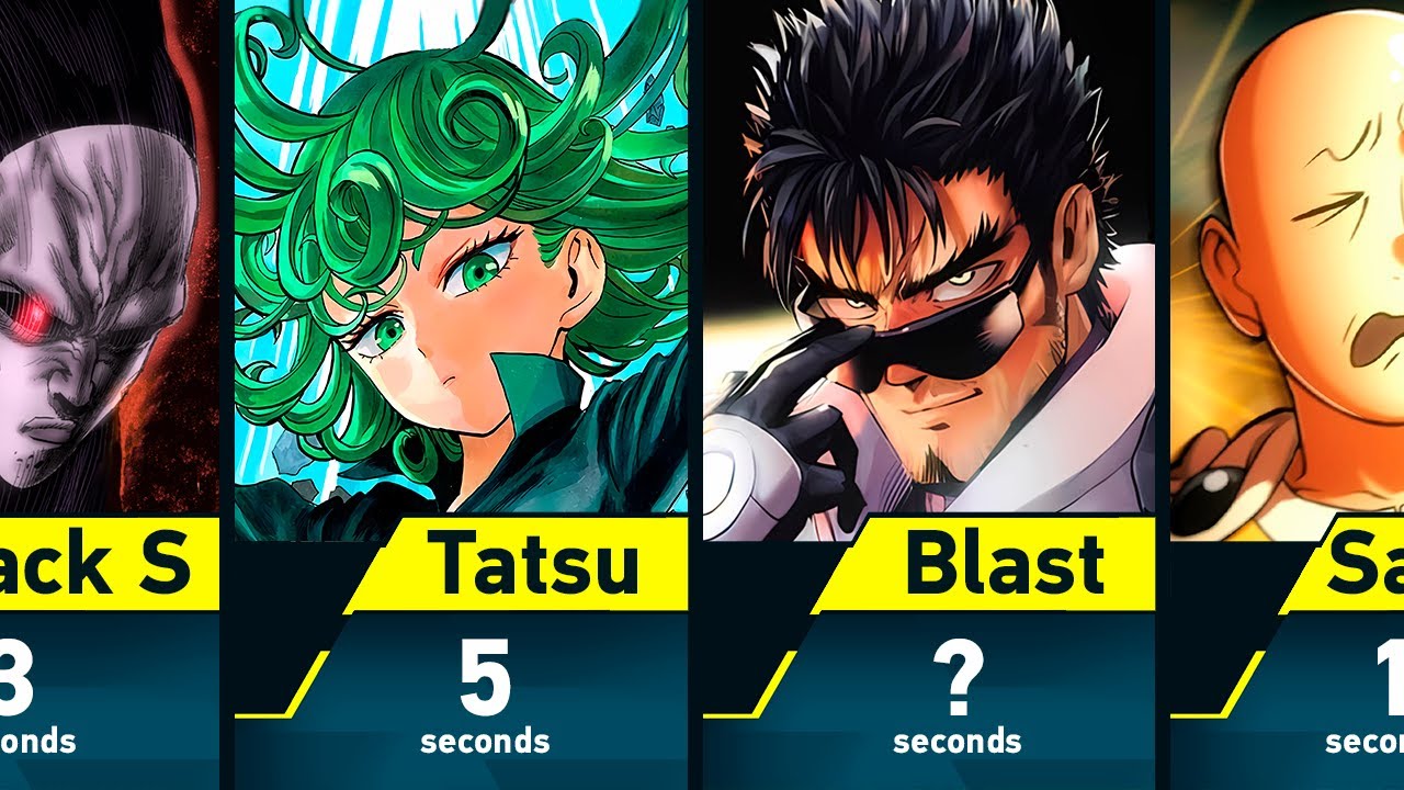 How Quickly Can OPM Characters Destroy a City? - BiliBili