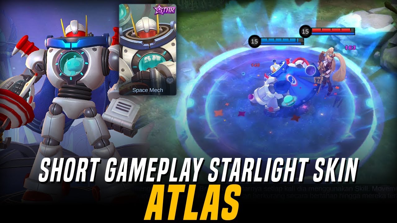 Short Gameplay Starlight September Skin ATLAS 'Space Mech' | Mobile ...