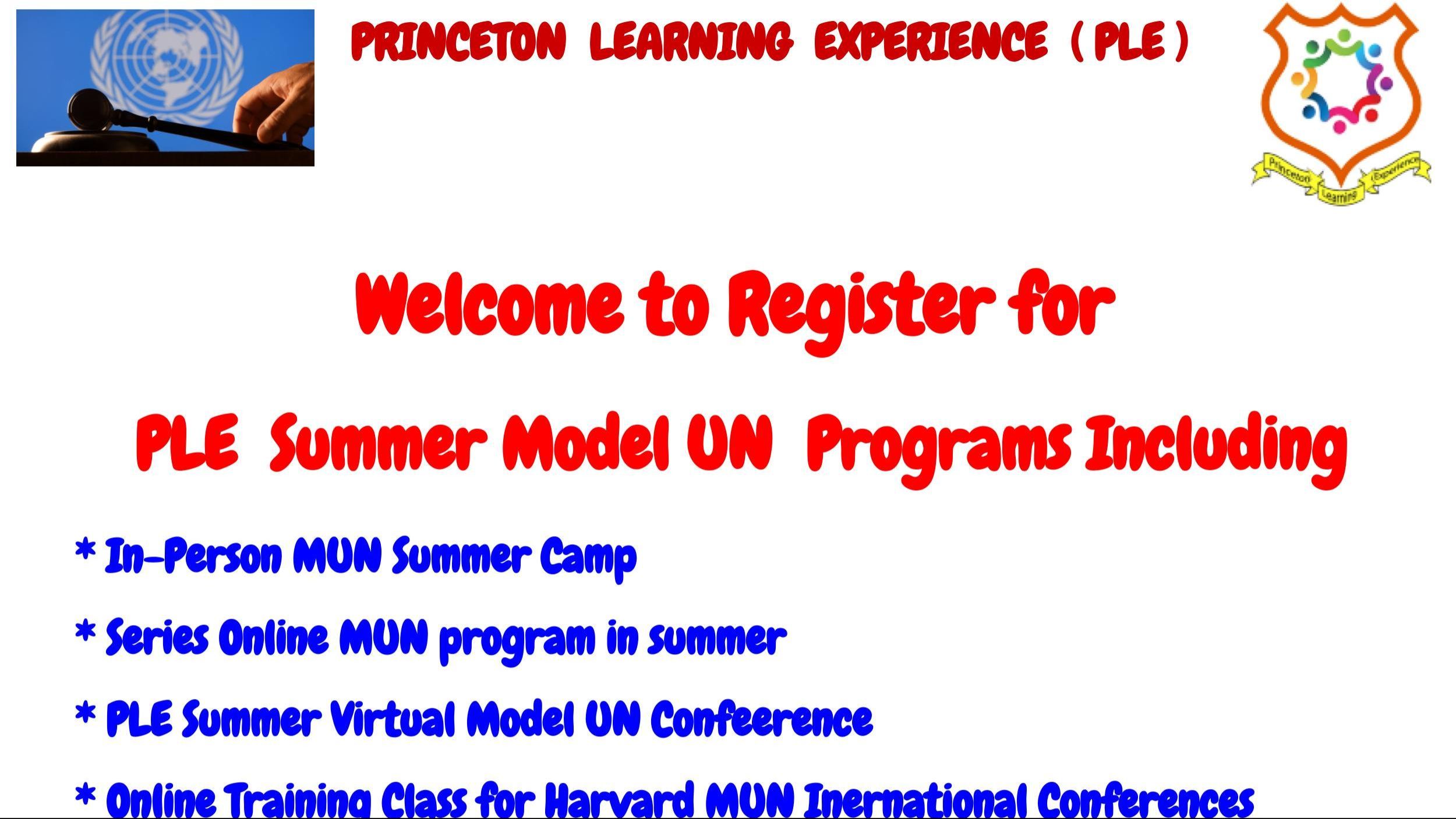 INTRODUCTION OF PLE 2024 SUMMER MUN PROGRAMS - ONLINE CONF & TRAINING ONLY - BiliBili