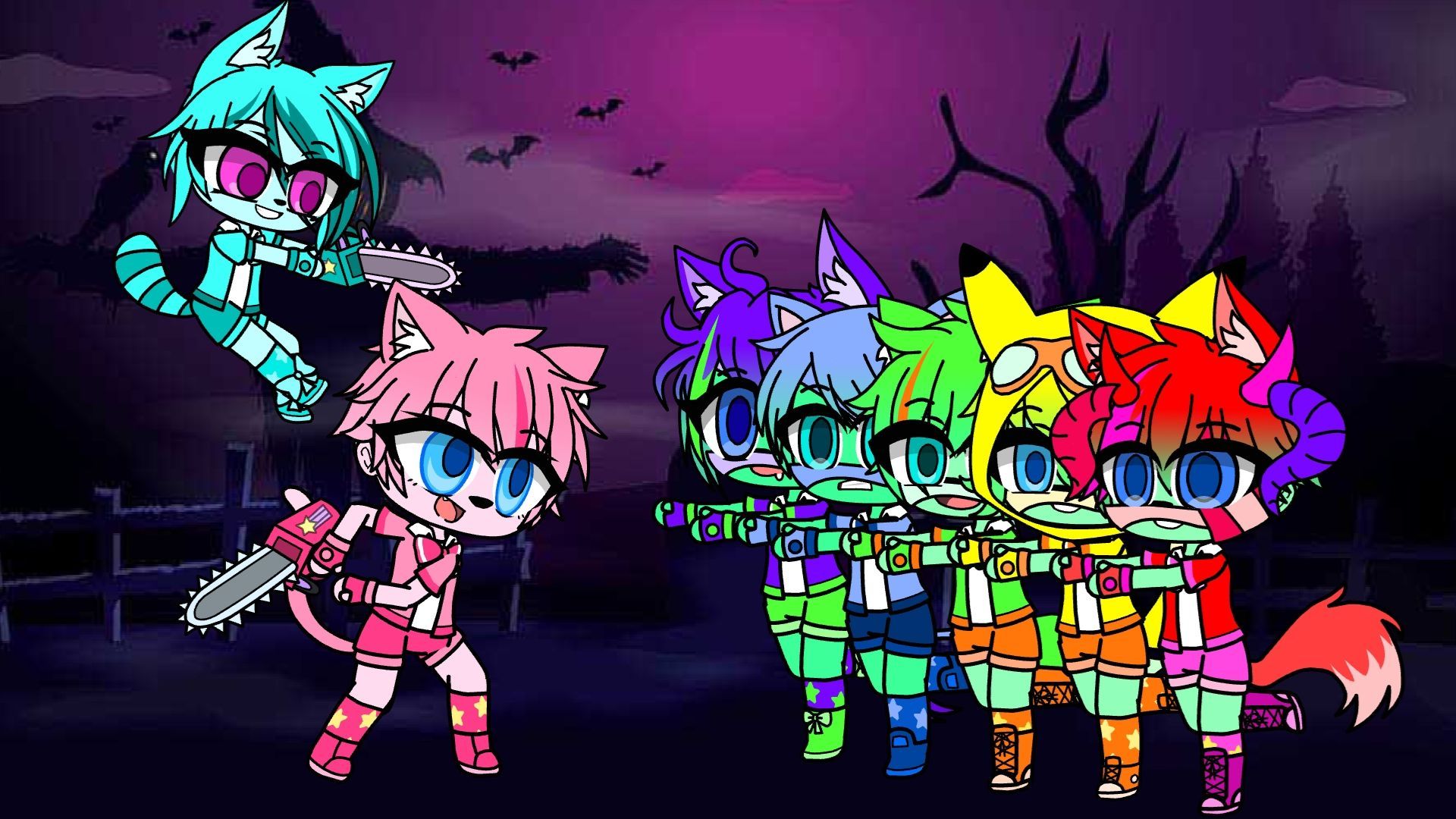 Midnight Horror School Episode 6: Dash! Desk Race! - Bstation