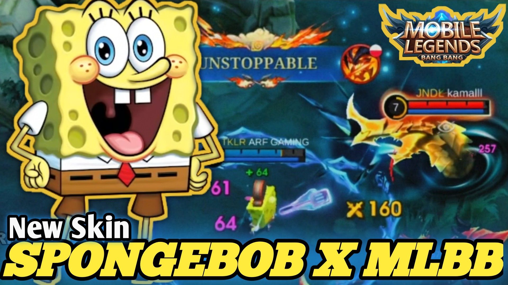 KETIKA SPONGEBOB MASUK LANE OF DOWN - BiliBili