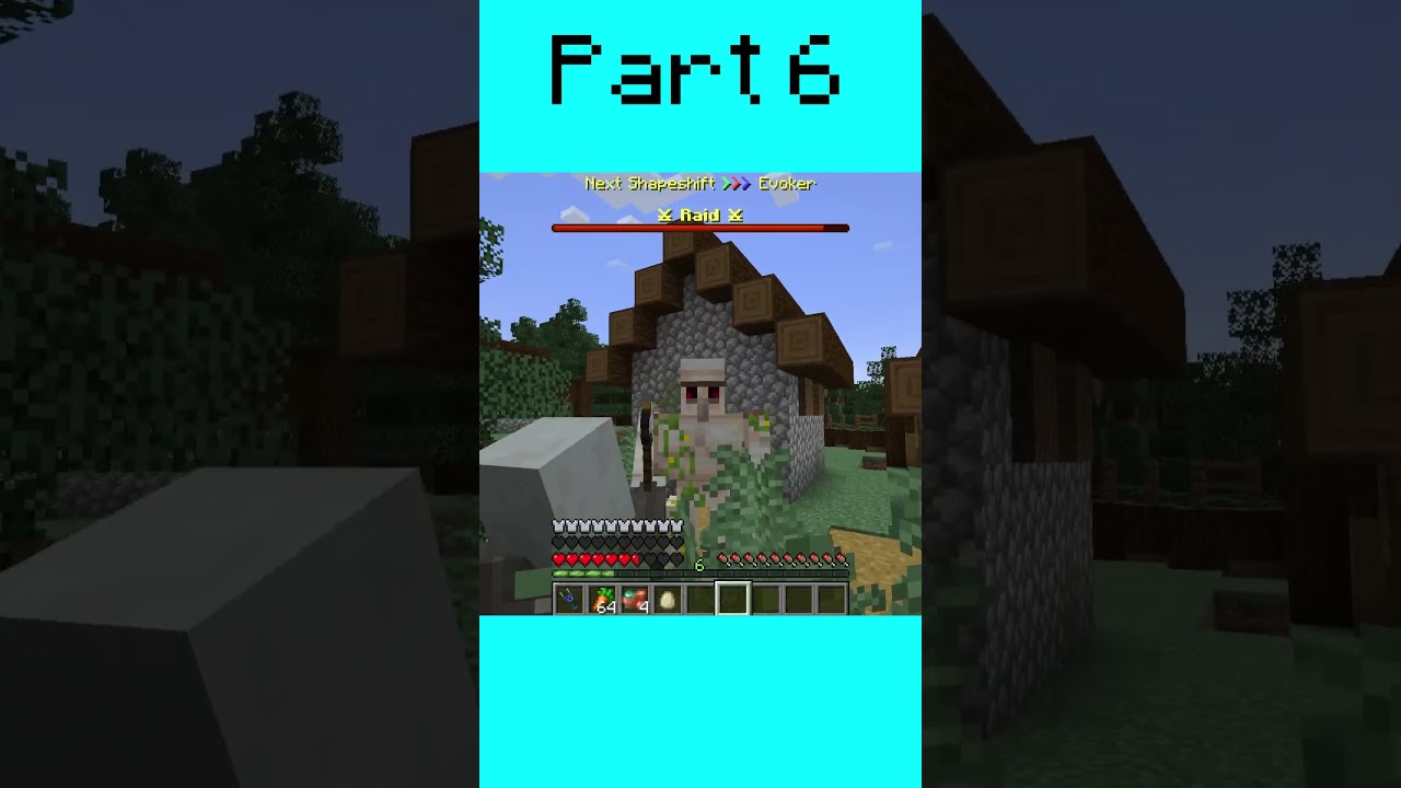 Minecraft but I can Shapeshift Part 6 - BiliBili