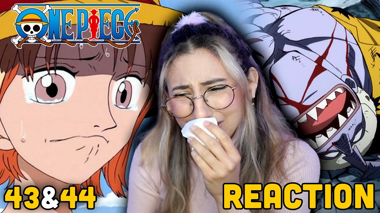 LET'S GO !!!🏴‍☠️ One Piece Anime Ep 43 & 44 REACTION & REVIEW - BiliBili
