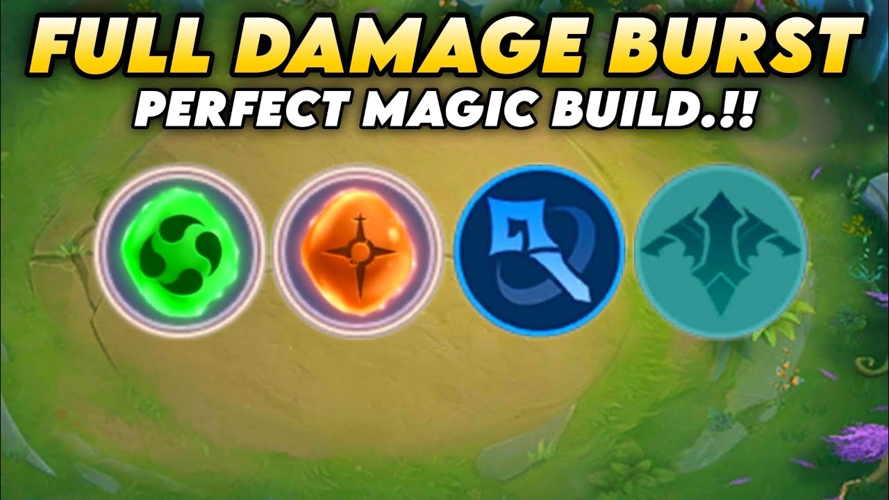 PERFECT MAGIC BUILD.!! FULL BURST.!! MAGIC CHESS MOBILE LEGENDS - BiliBili