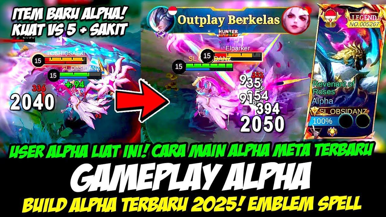 TIPS ALPHA KUAT + SAKIT CARA MAIN ALPHA META TERBARU BUILD ALPHA ...