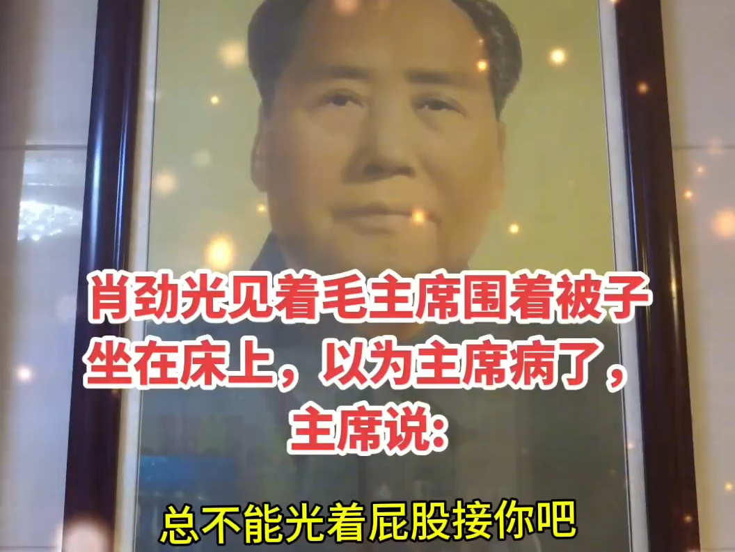 A Conversation Between Chairman Mao and Xiao Jingguang - BiliBili