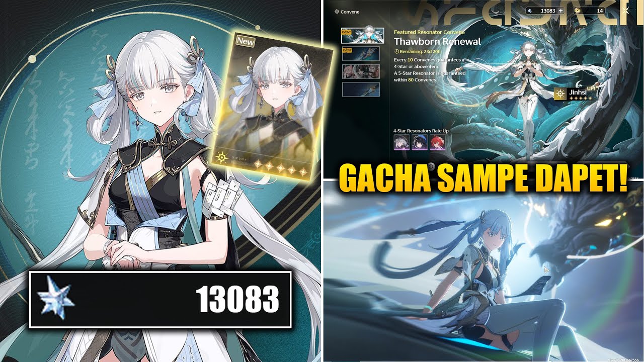 GACHA ALL IN SEMESTA 13K ASTRITE BUAT JINHSI! | Wuthering Waves - BiliBili