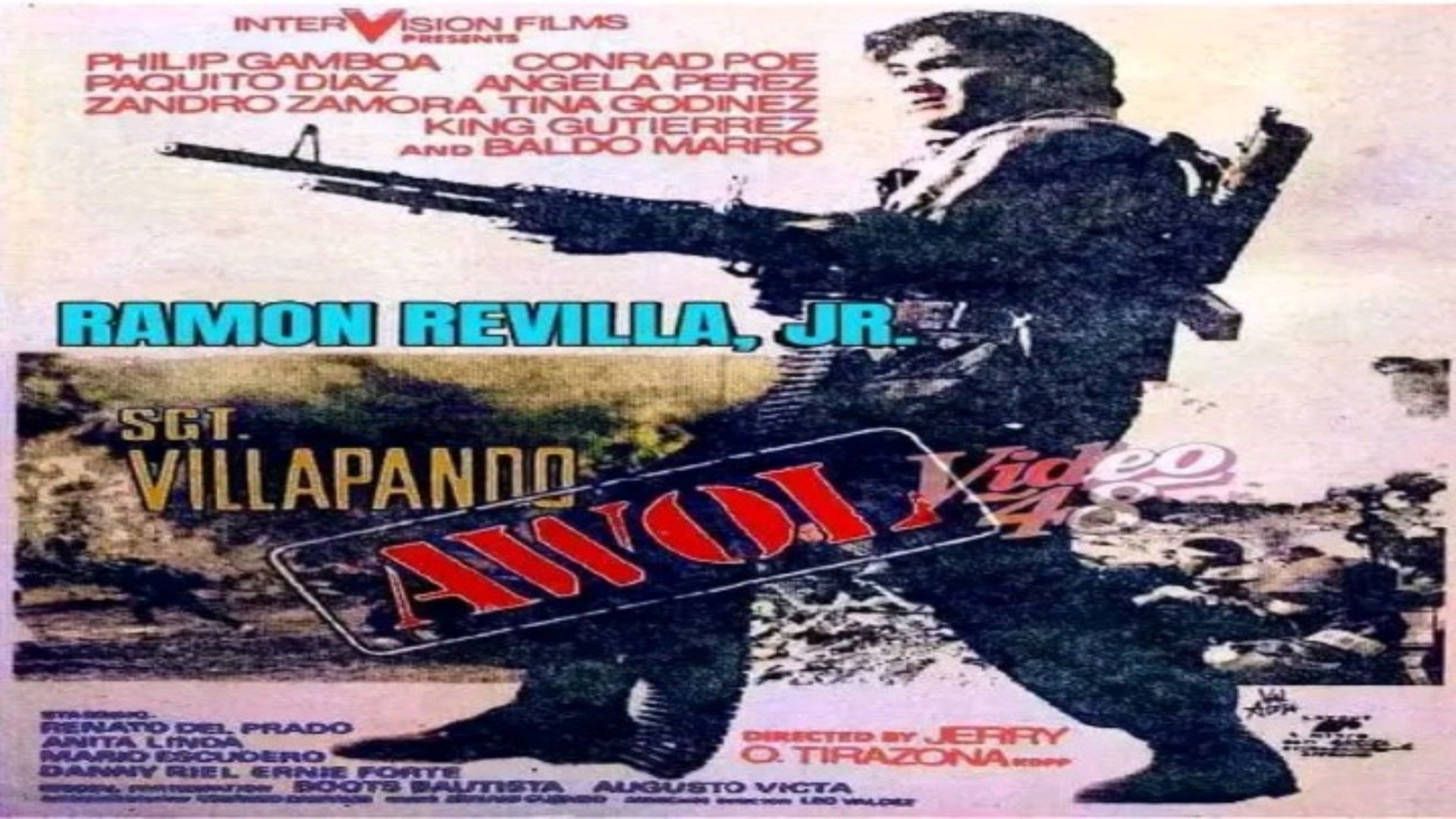 BONG REVILLA | SGT. VILLAPANDO, AWOL (1986) FULL MOVIE - BiliBili