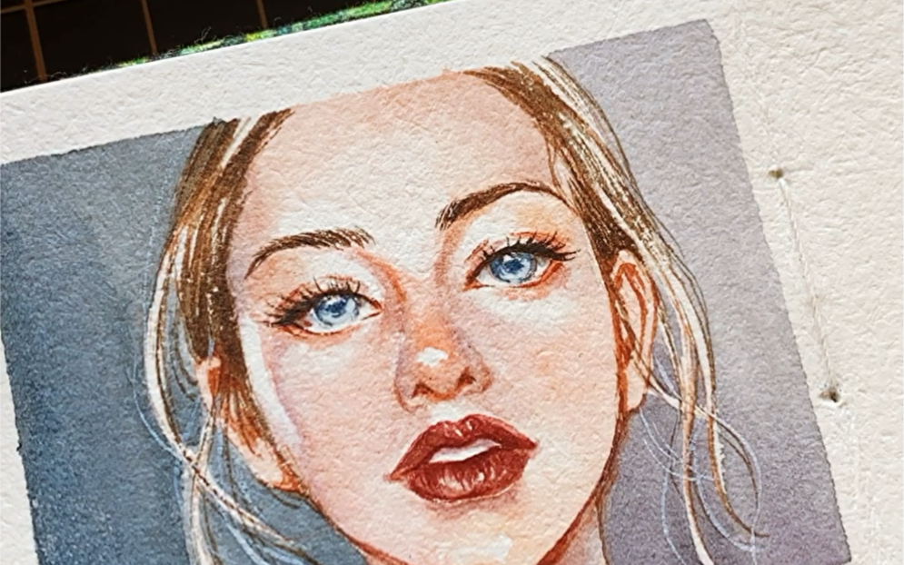 [Watercolor] Daily Painting - BiliBili