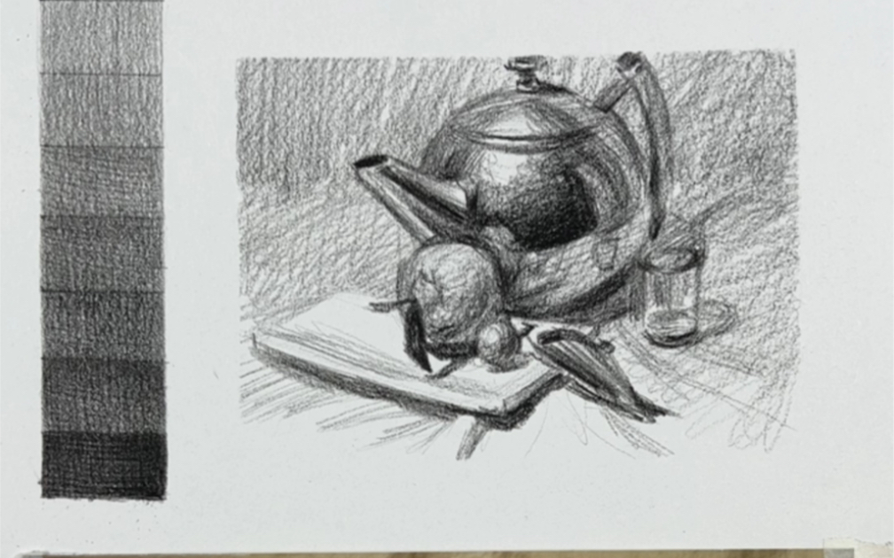 [Still Life Sketch] Quick Color Sketch for Drawing - BiliBili
