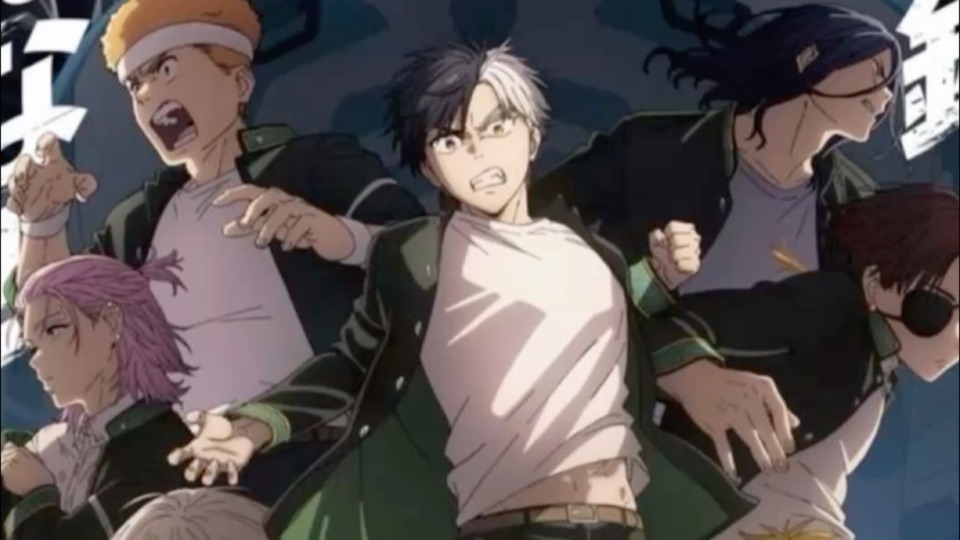Wind breaker anime - BiliBili