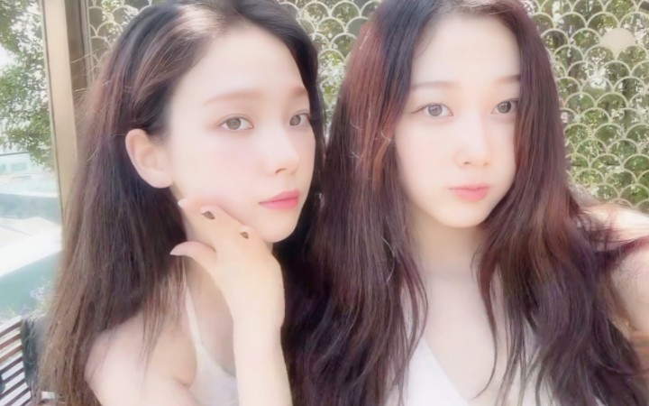 【aespa】Yoona Giselle Seru Main Air Bareng Kakak di Thailand! - Bstation