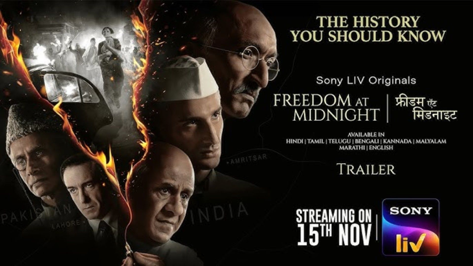 Freedom At Midnight _ S2 _ Nikkhil Advani, Sidhant Gupta, Arif Zakaria ...
