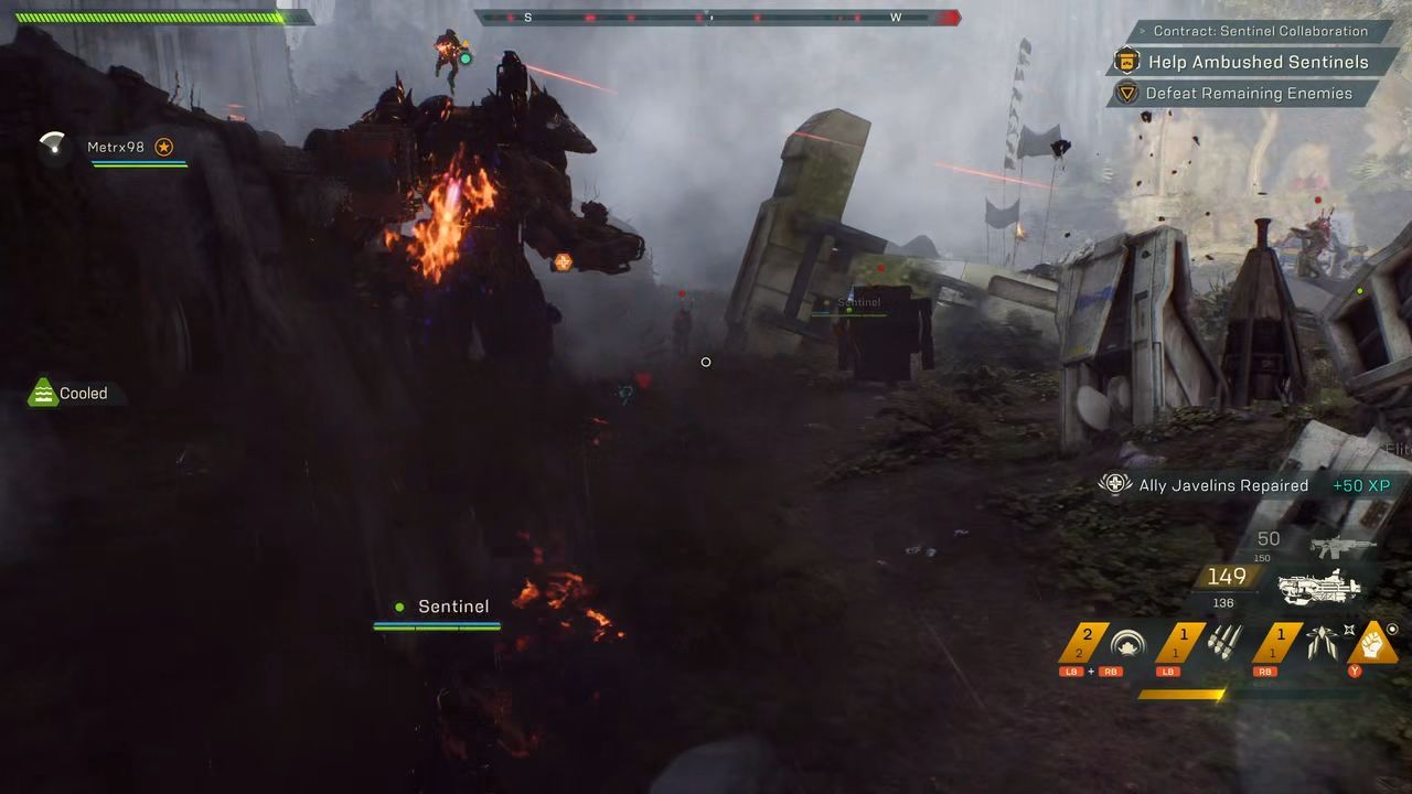 Anthem-Find Missing Sentinel Patrol - BiliBili