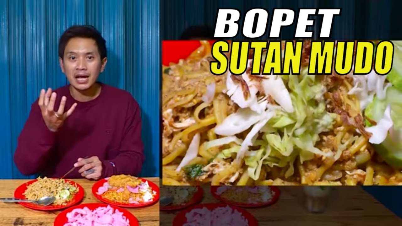 Ditra Marfie Menyantap Mie Becek Khas Padang di Bopet Sutan Mudo ...