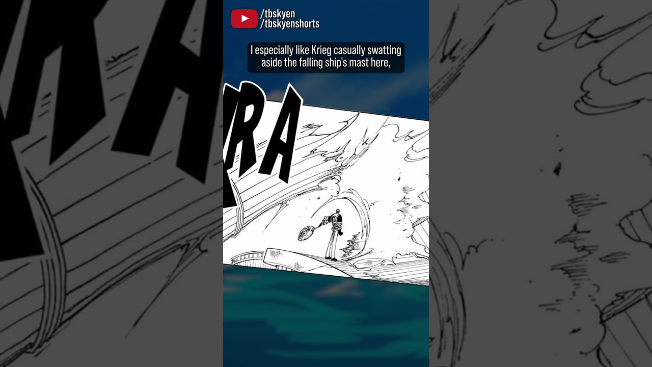 At least Luffy's constant disrespect makes the Don Krieg fight fun ...