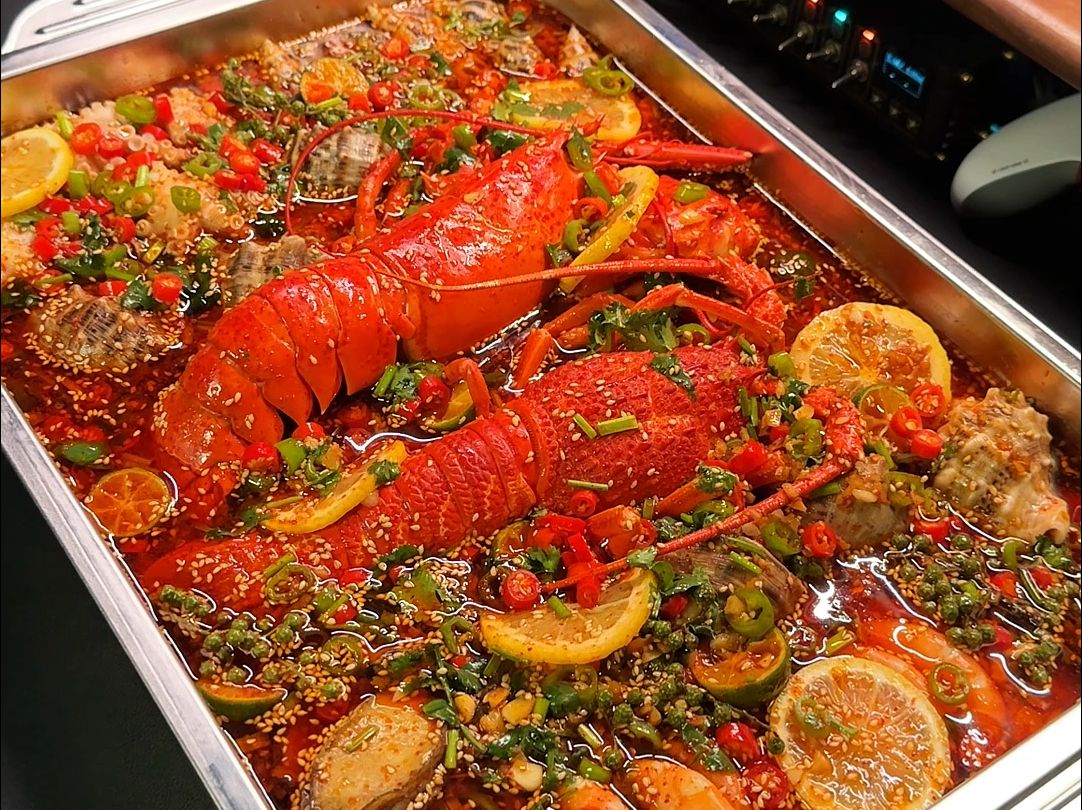 Tonight I’m keeping it simple with some fresh seafood in tangy dipping sauce—can’t resist this ...