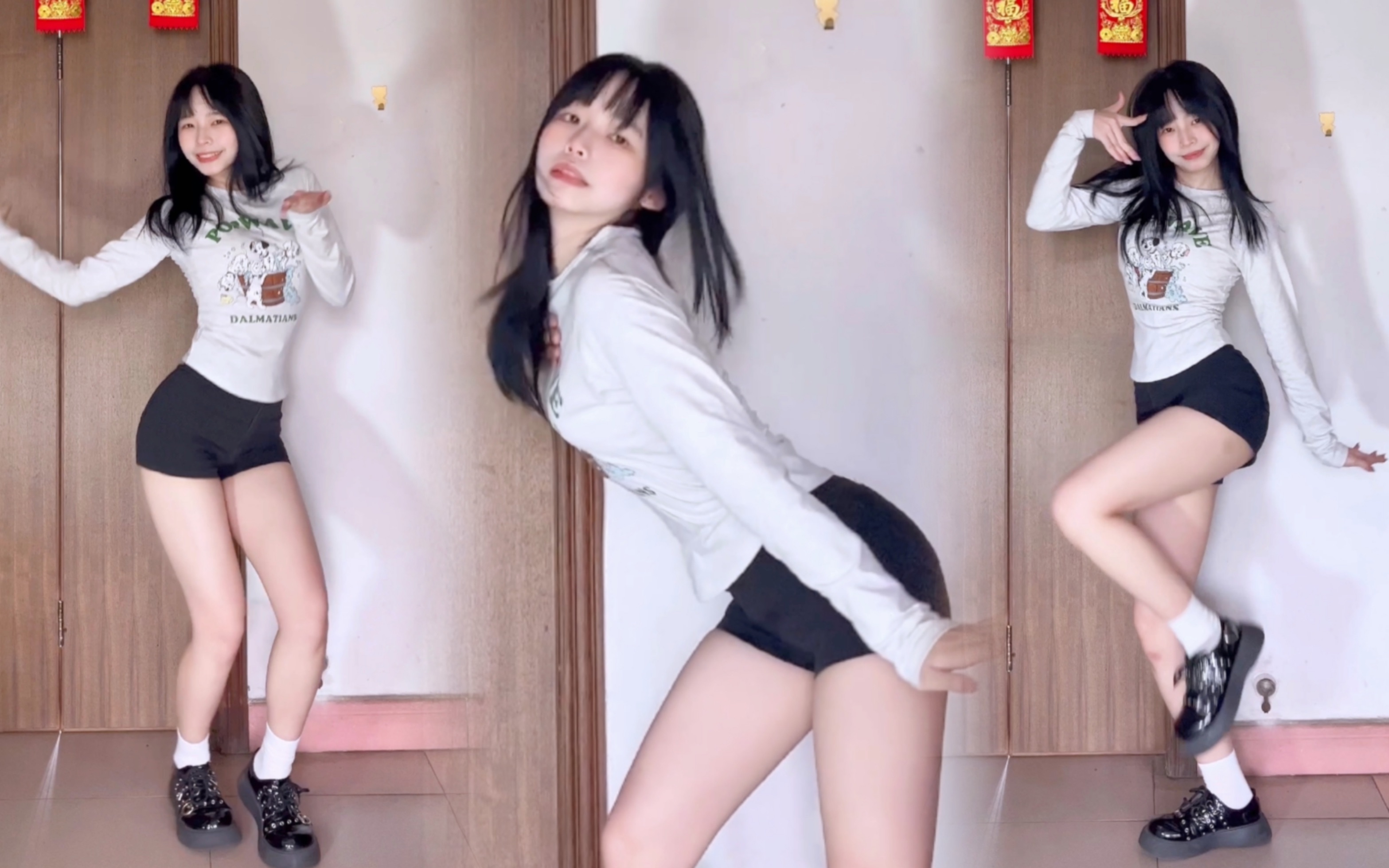 [Dried fish] Dance sexy Korean dance "Hmm%%" at home - BiliBili