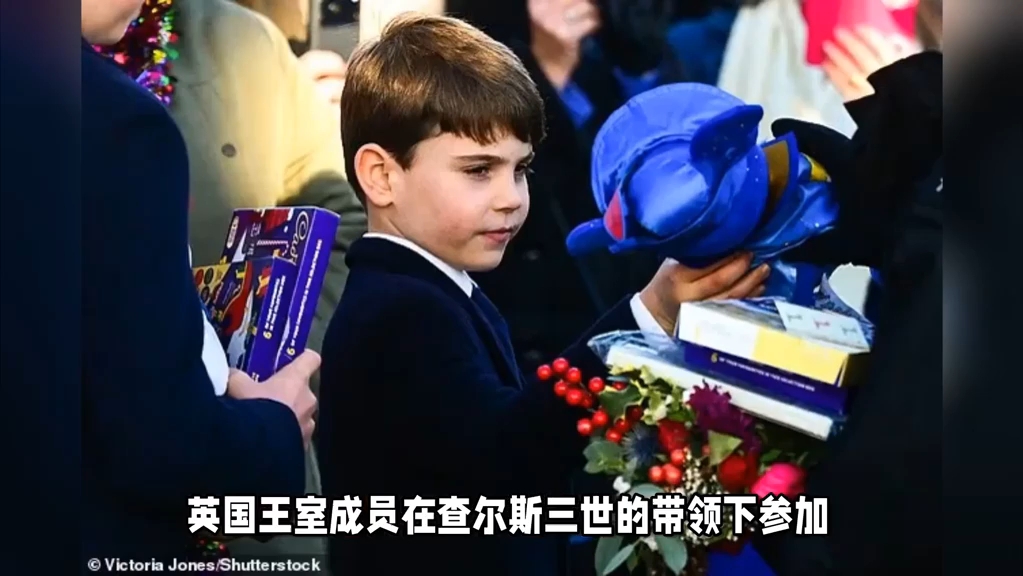 Seven-year-old Prince Louis is showered with gifts, “exhausting” his ...