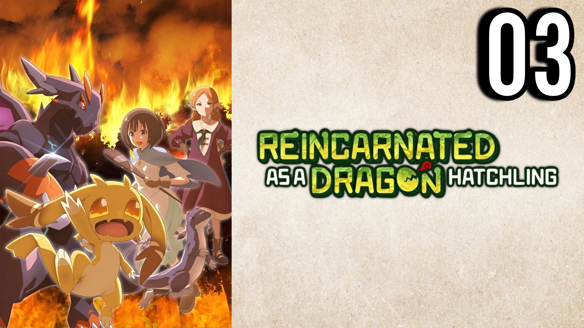 Reincarnated as a Dragon Hatchling Episode 3 - Bstation