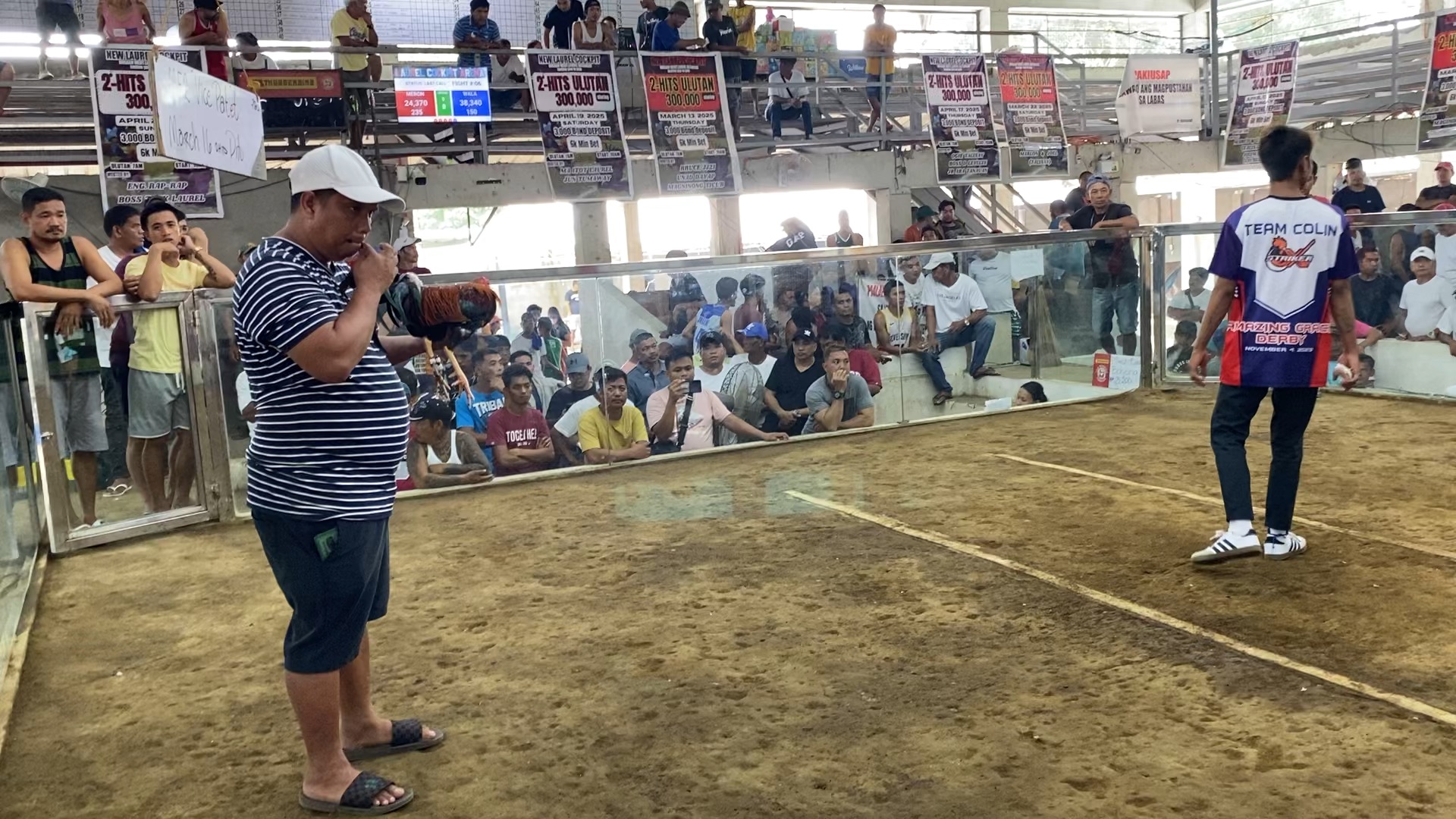 1st fight @laurel cockpit arena - BiliBili
